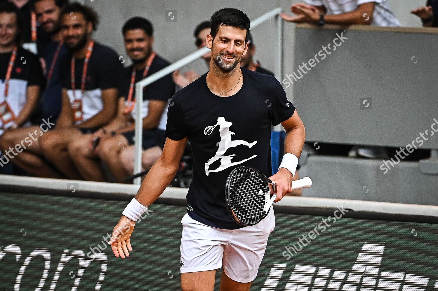 Novak Djokovic Serbia Smiling Editorial Stock Photo - Stock Image ...