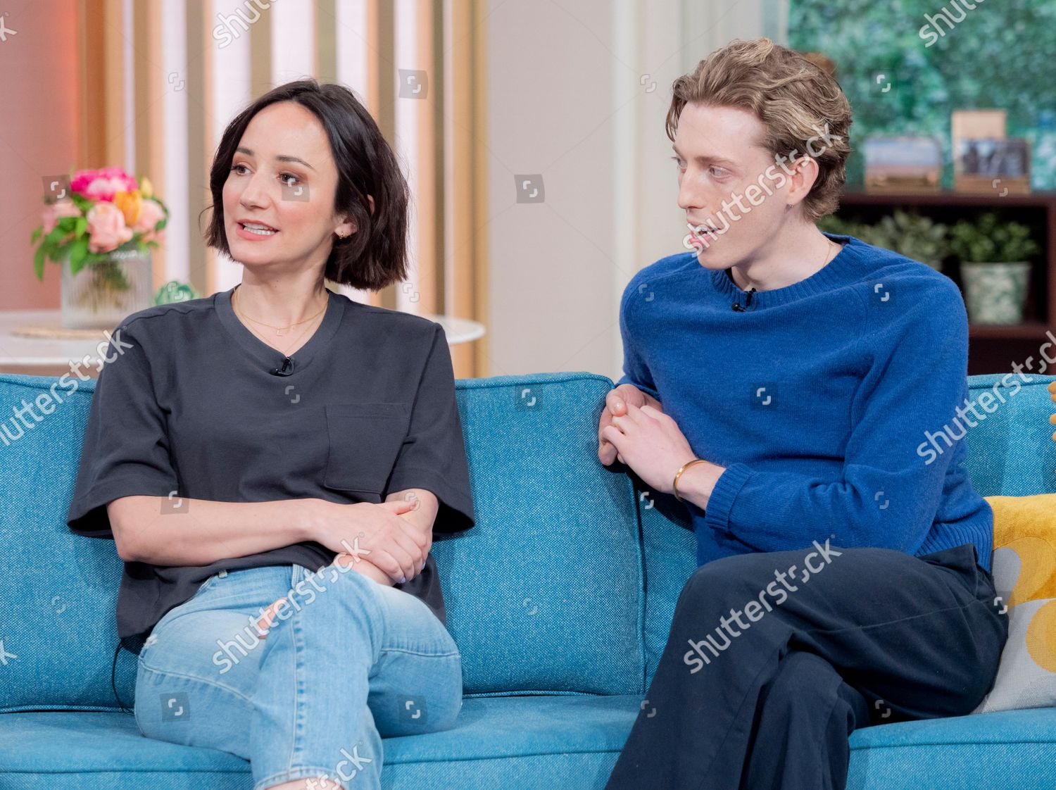 Lydia Leonard Harry Trevaldwyn Editorial Stock Photo - Stock Image ...