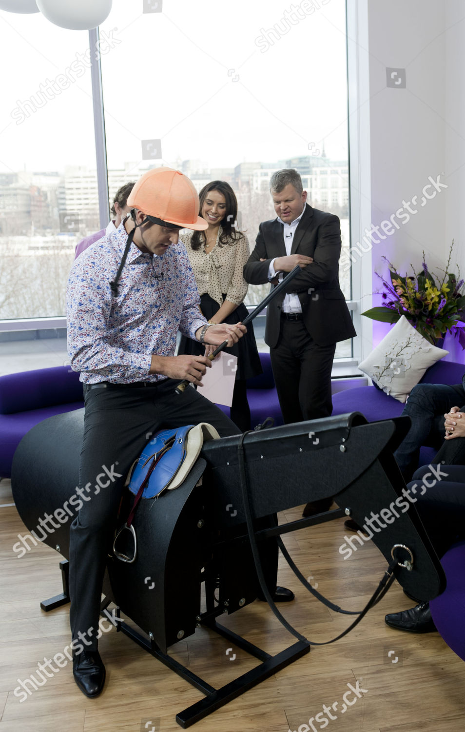 Adrian Chiles Dan Lobb Tony Mccoy Editorial Stock Photo - Stock Image ...
