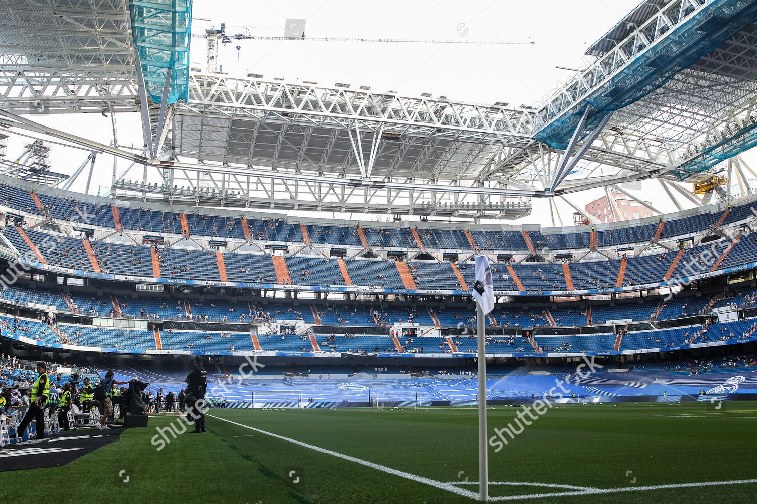 General View Inside Santiago Bernabeu Stadium Editorial Stock Photo ...