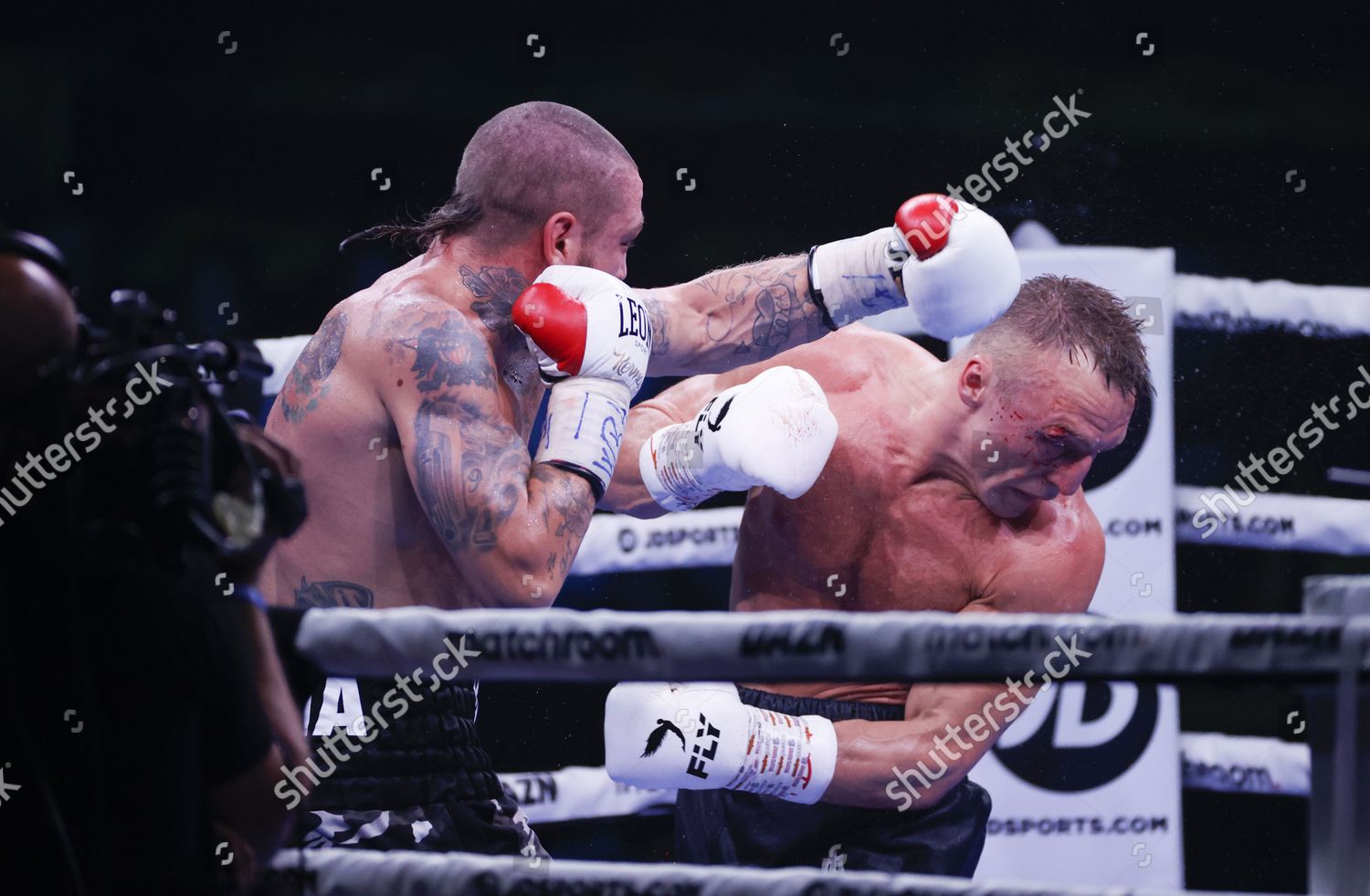 British Boxer James Metcalf R Action Editorial Stock Photo - Stock ...
