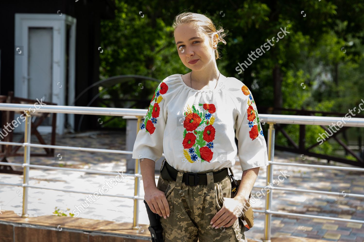 Ukrainian Soldier Sasha 18 Dressed Ukrainian Editorial Stock Photo ...