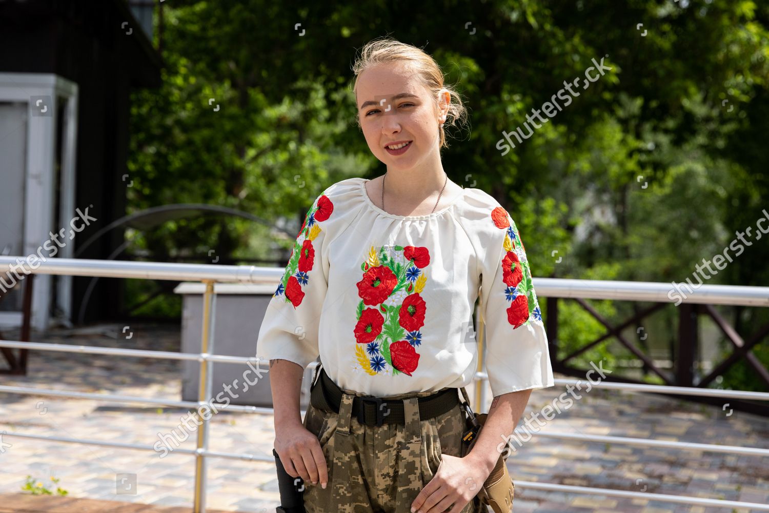 Ukrainian Soldier Sasha 18 Dressed Ukrainian Editorial Stock Photo ...