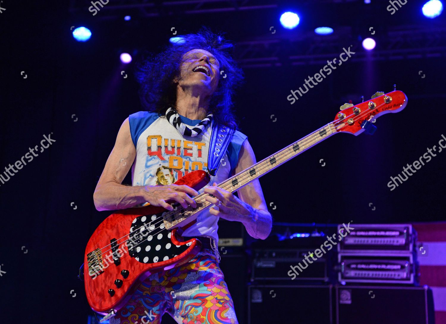 Rudy Sarzo Quiet Riot Performs During Editorial Stock Photo - Stock Image | Shutterstock