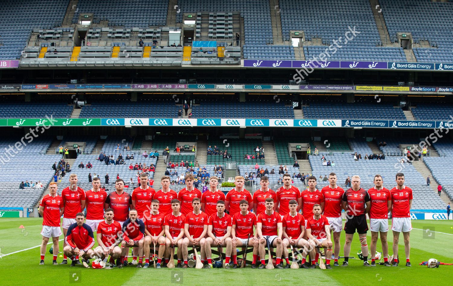 Longford Vs Louth Louth Team Photo Editorial Stock Photo - Stock Image ...