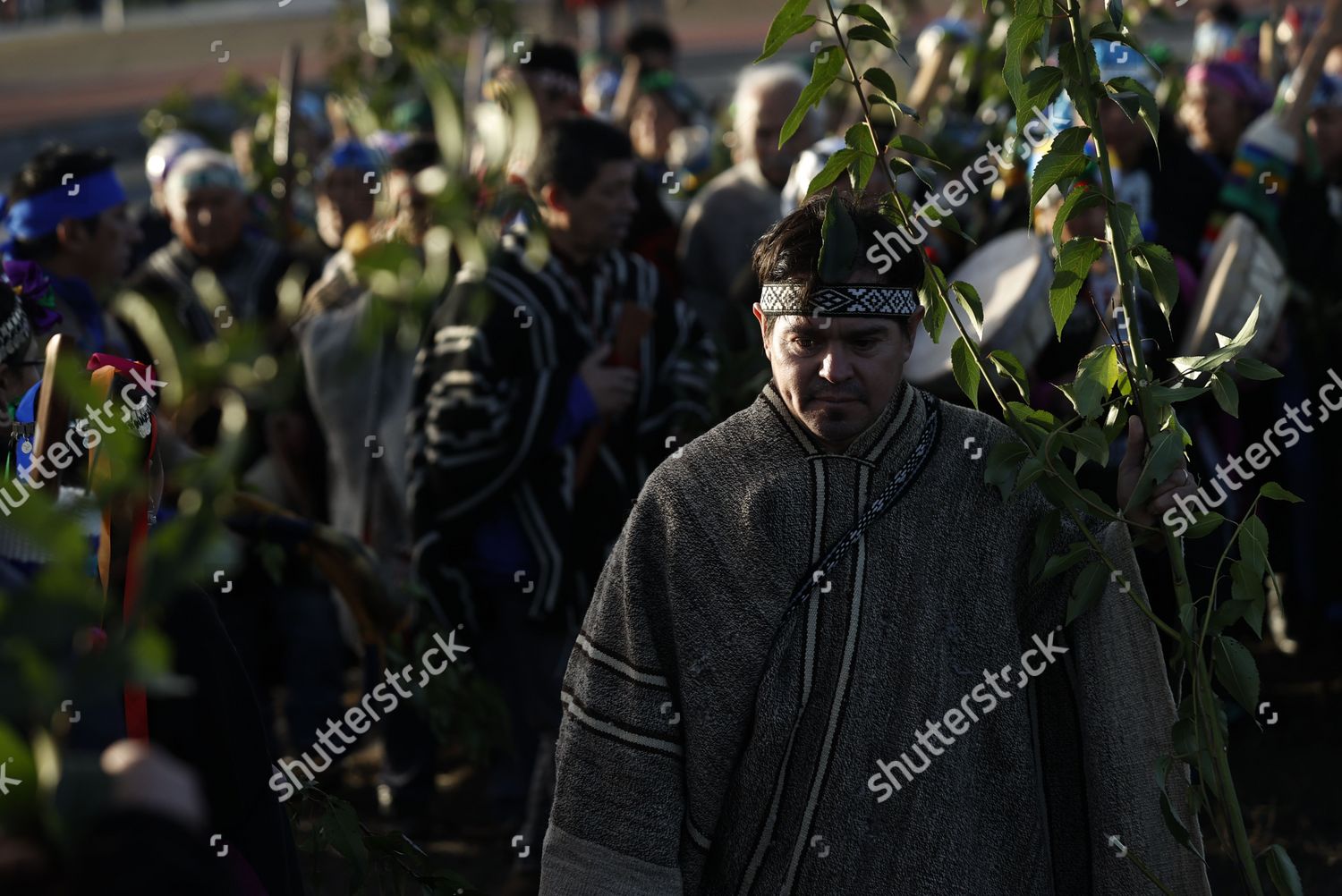 Mapuche Indigenous Participate Llellipun Mapuche Opening Editorial ...