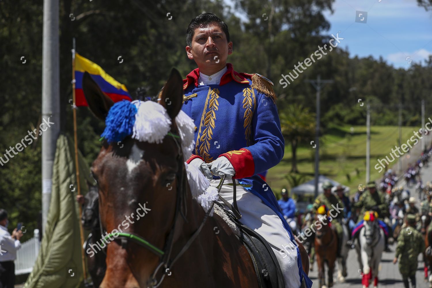 Ecuadorian Soldiers Many Them Dressed Uniforms Editorial Stock Photo ...