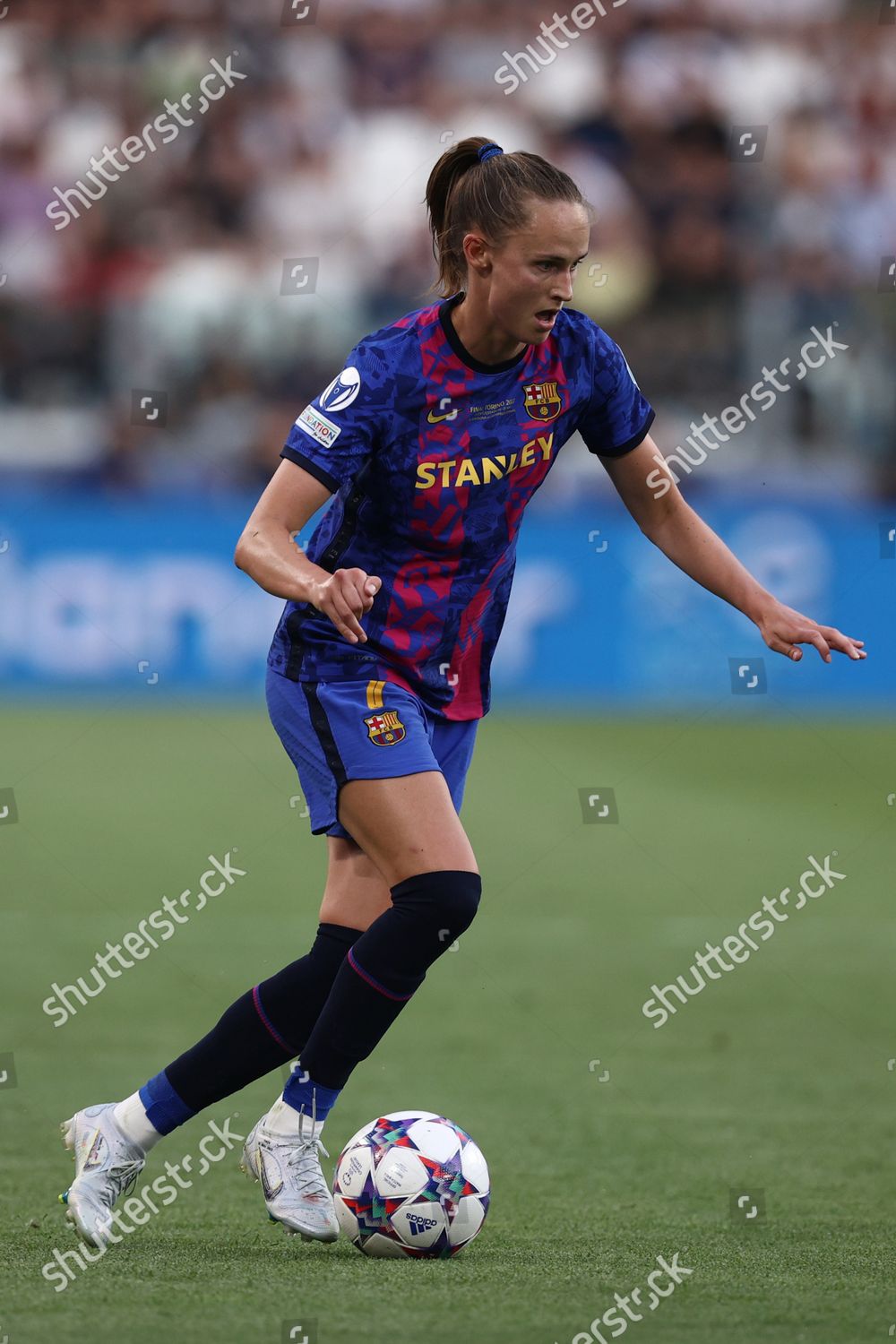 Caroline Graham Hansen Fc Barcelona Action Editorial Stock Photo ...