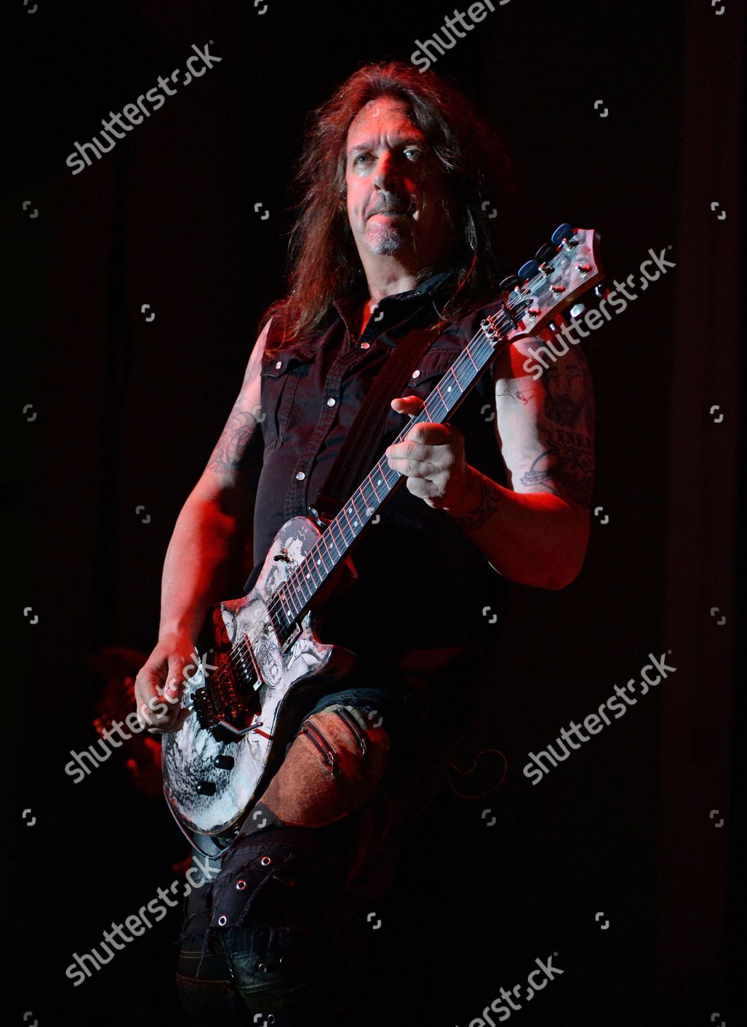 Dave Snake Sabo Skidrow Performs During Editorial Stock Photo - Stock ...