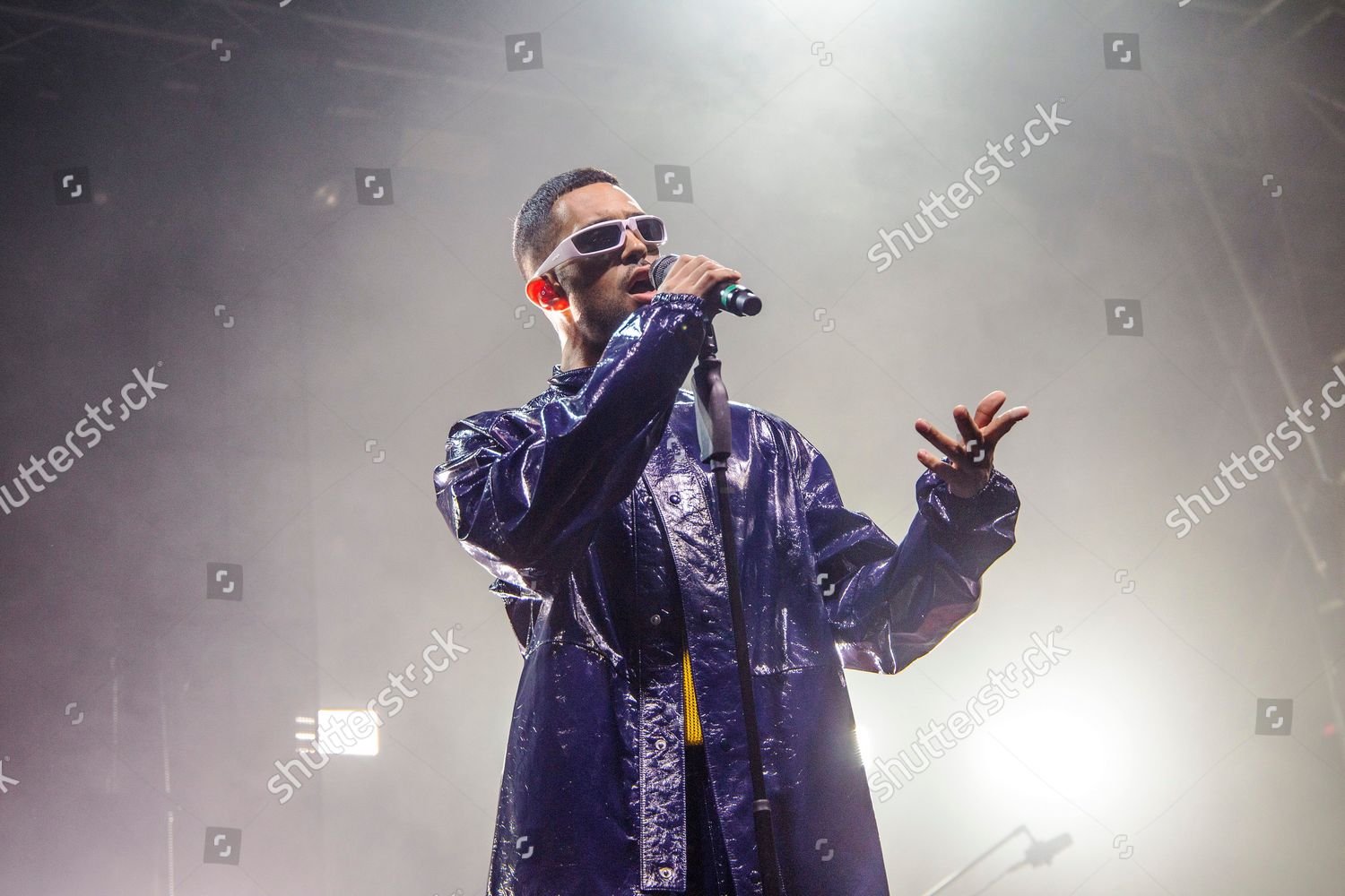 Mahmood Alessandro Mahmoud Performs Live Concert Editorial Stock Photo ...
