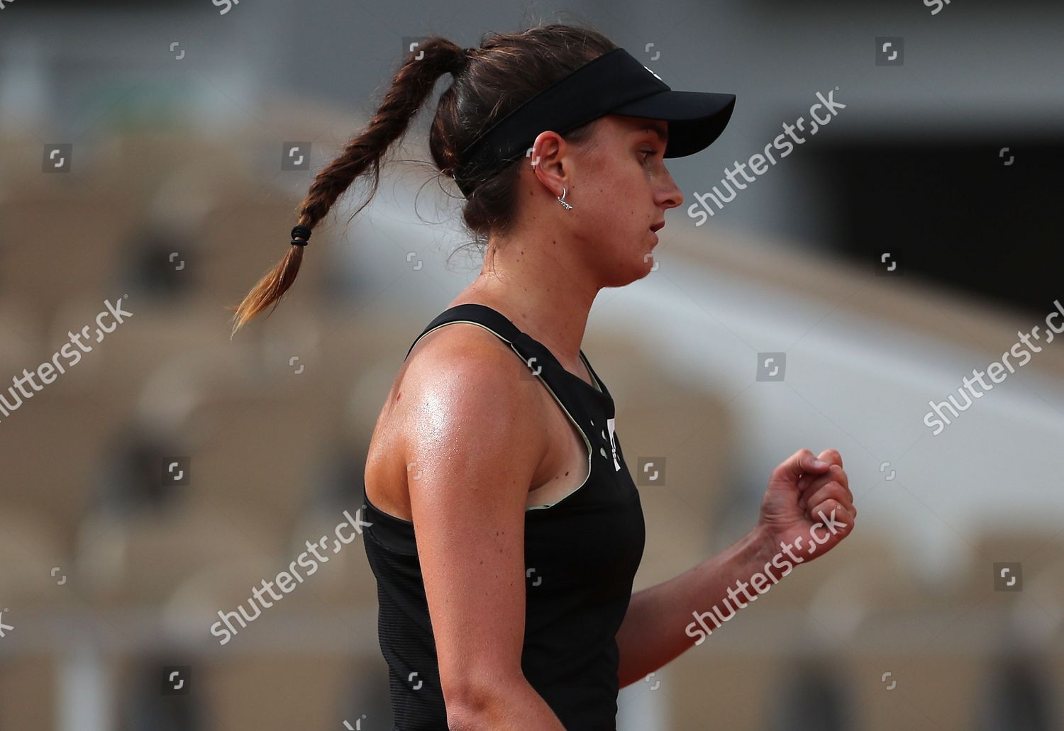 Clara Burel France Plays Maria Sakkari Editorial Stock Photo - Stock Image | Shutterstock