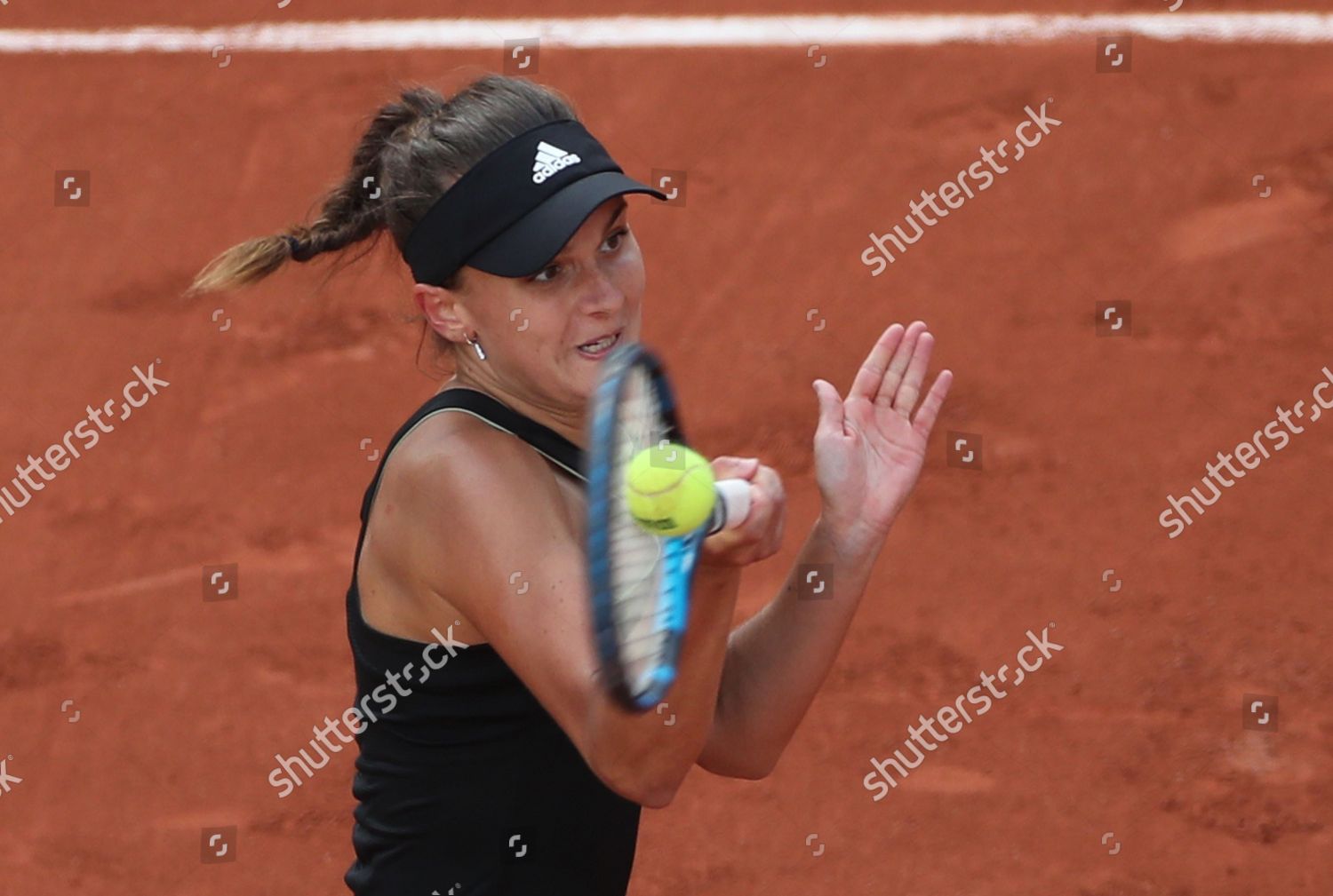 Clara Burel France Plays Maria Sakkari Editorial Stock Photo - Stock Image | Shutterstock