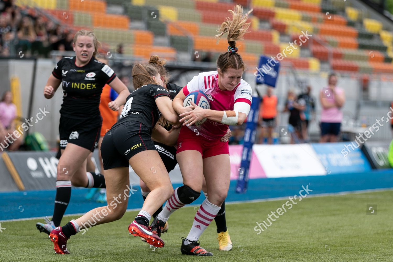 Izzy Mayhew Harlequins Action Editorial Stock Photo - Stock Image ...
