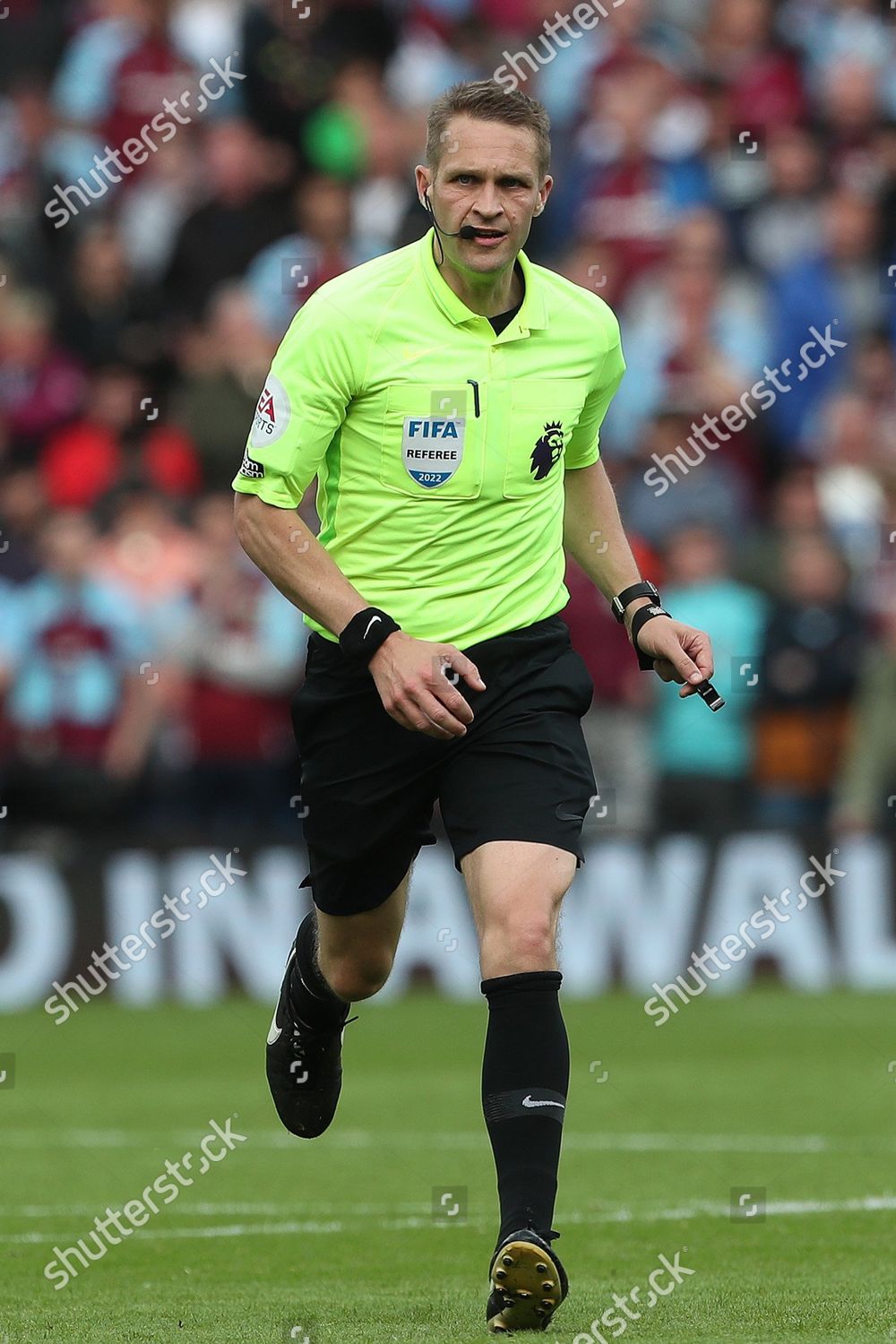 Referee Craig Pawson During Premier League Editorial Stock Photo ...