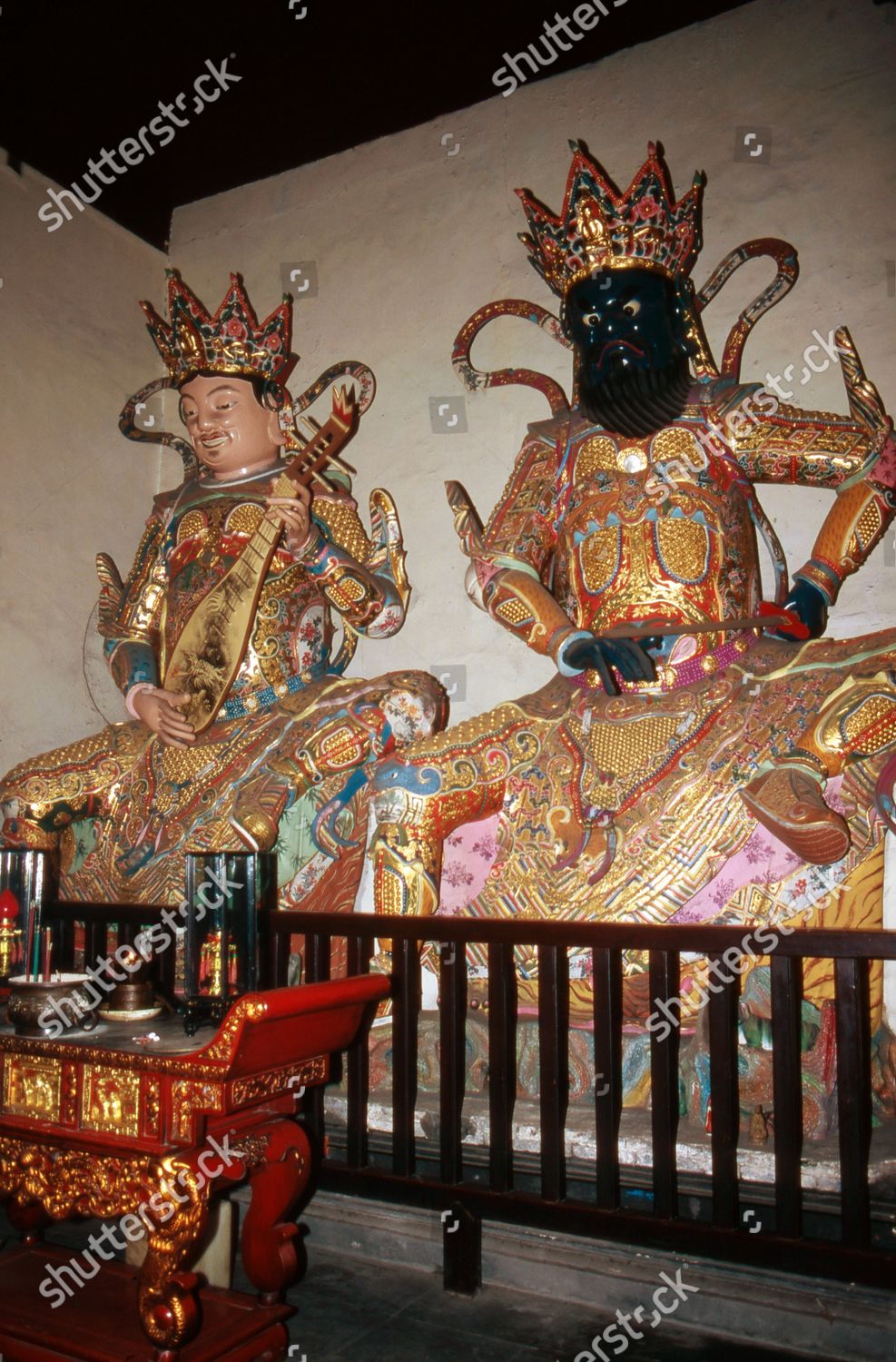 Statues Gods Good Spirits Inside Temple Editorial Stock Photo - Stock ...