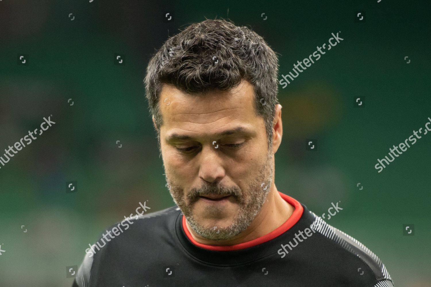 Julio Cesar Goalkeeper During Soccerfootball Integration Editorial ...