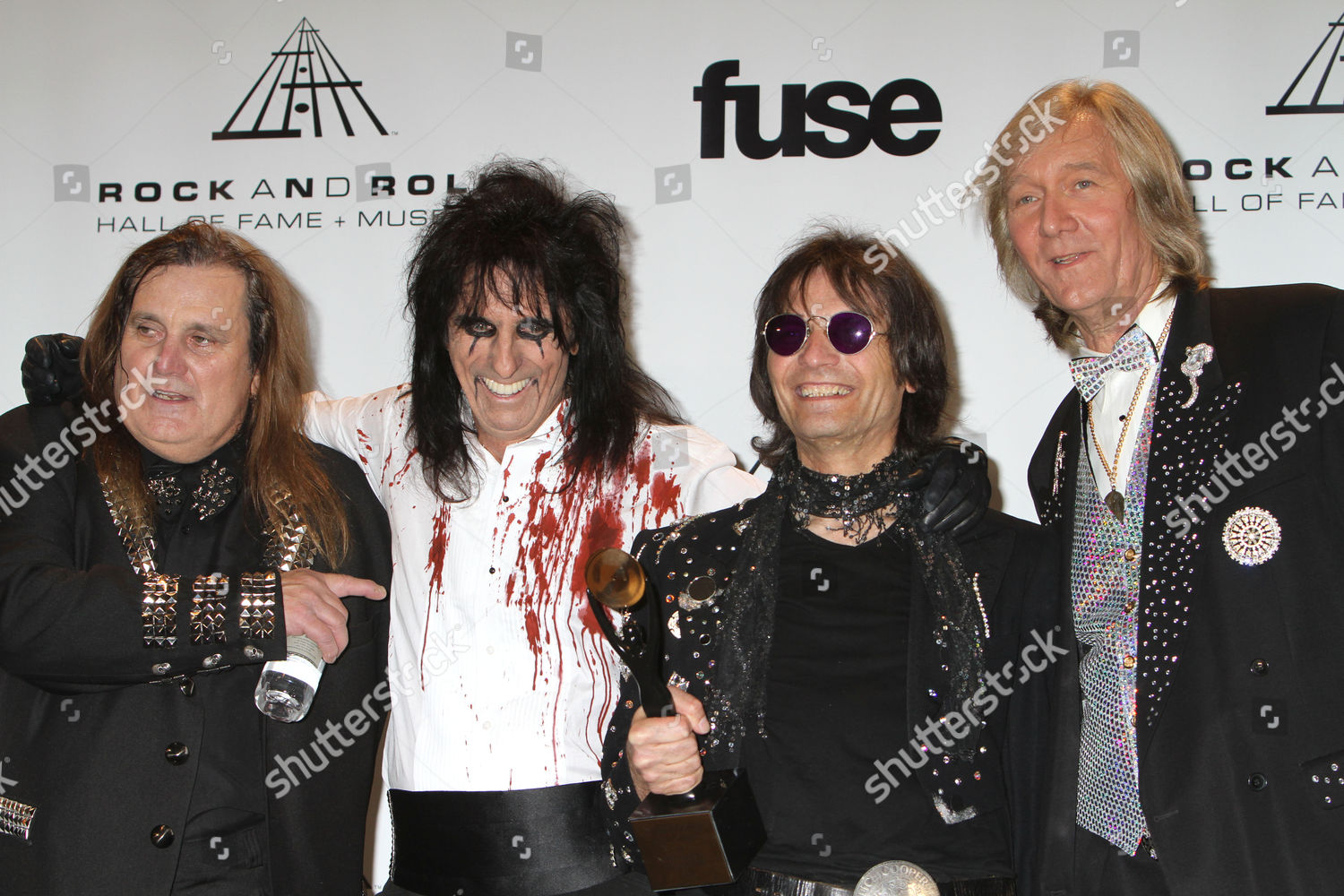 Inductees Michael Bruce Alice Cooper Dennis Editorial Stock Photo ...