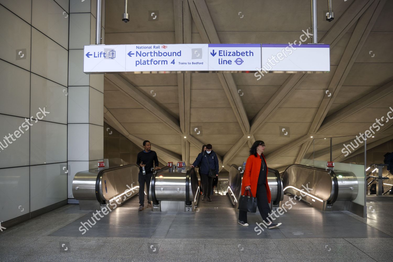 Elizabeth Line Opening Day May 24 Editorial Stock Photo - Stock Image ...