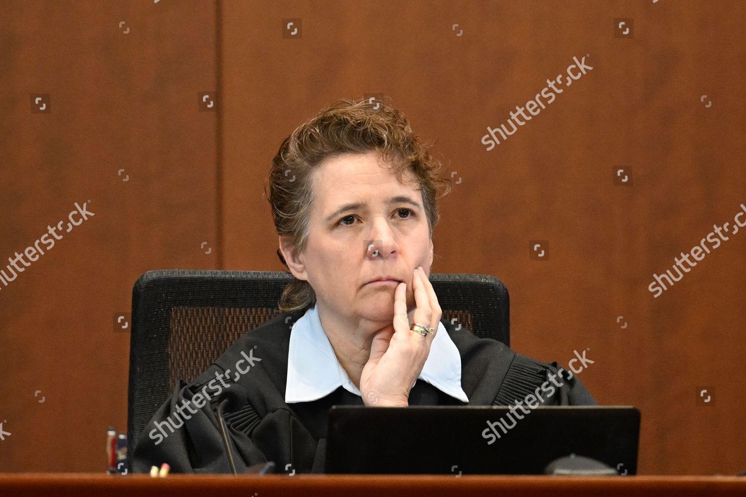 Judge Penney Azcarate Listens During Trial Editorial Stock Photo ...