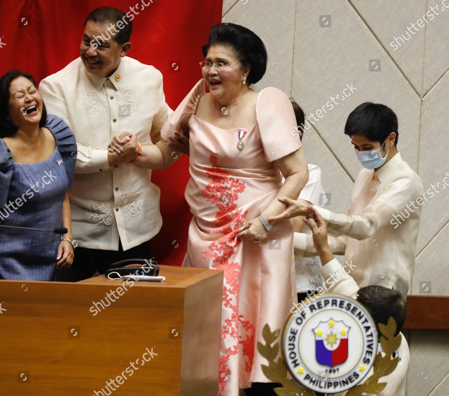 Philippine Former First Lady Imelda Marcos Editorial Stock Photo ...