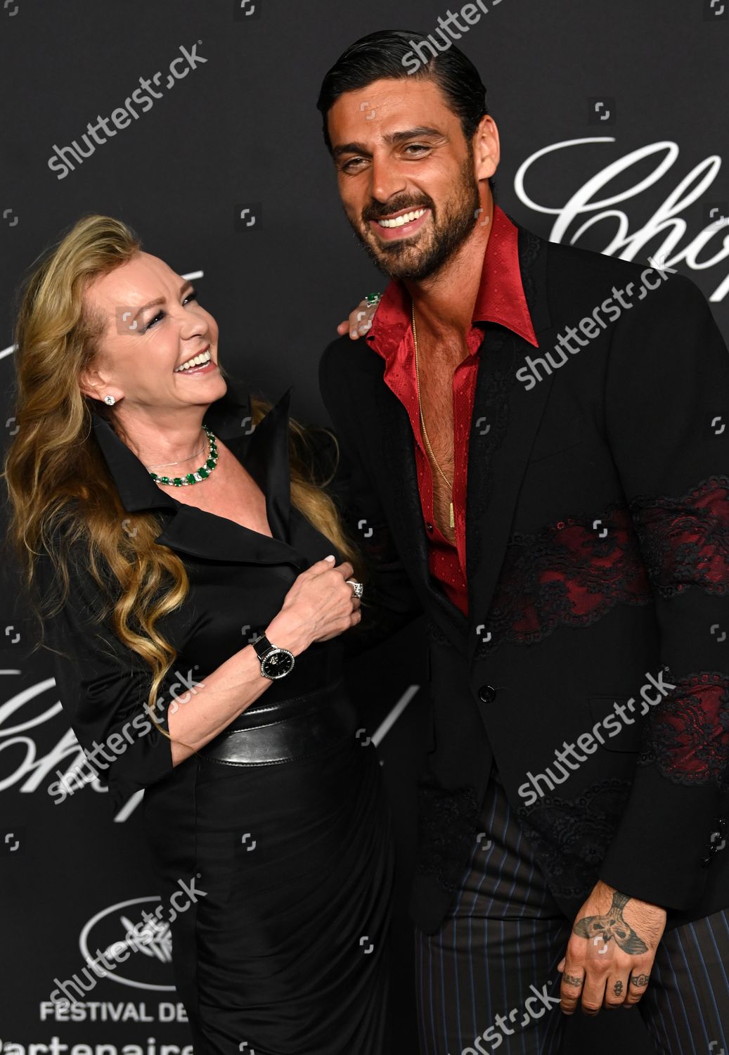 Caroline Scheufele Michele Morrone Editorial Stock Photo - Stock Image ...