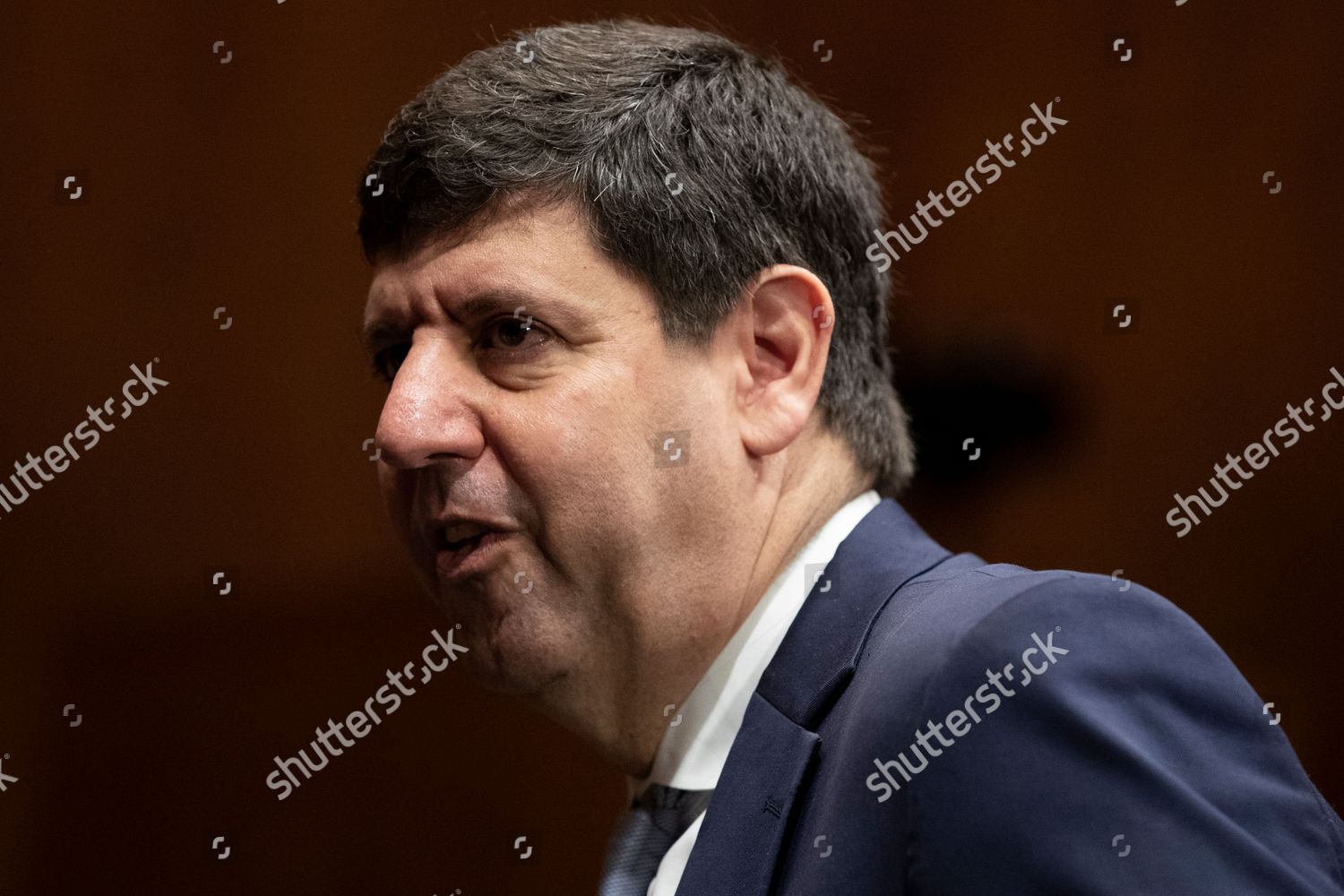 Steven Dettelbach Arrives Appear Before Senate Editorial Stock Photo ...