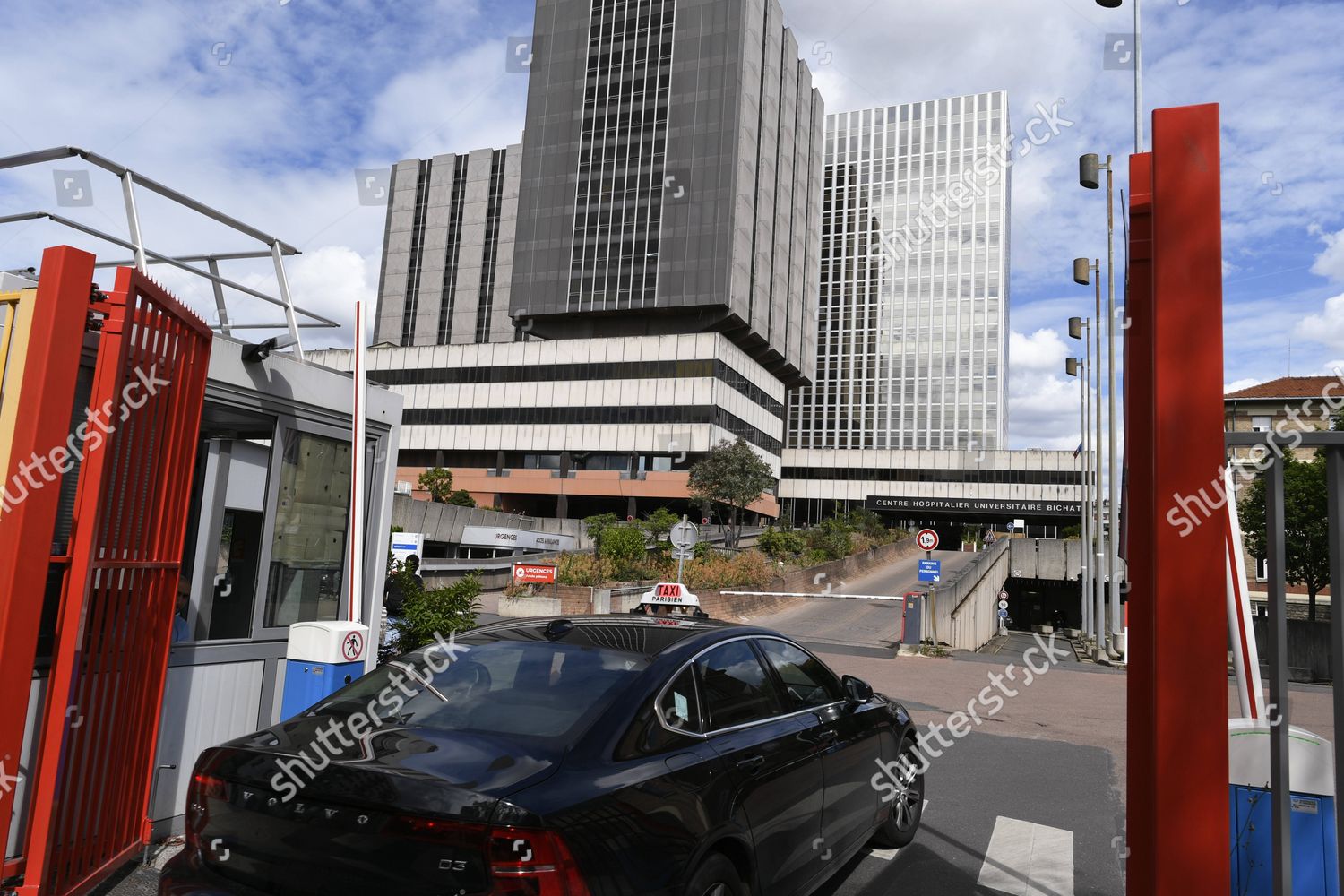 Entrance Bichat Hospital North Paris France Editorial Stock Photo ...
