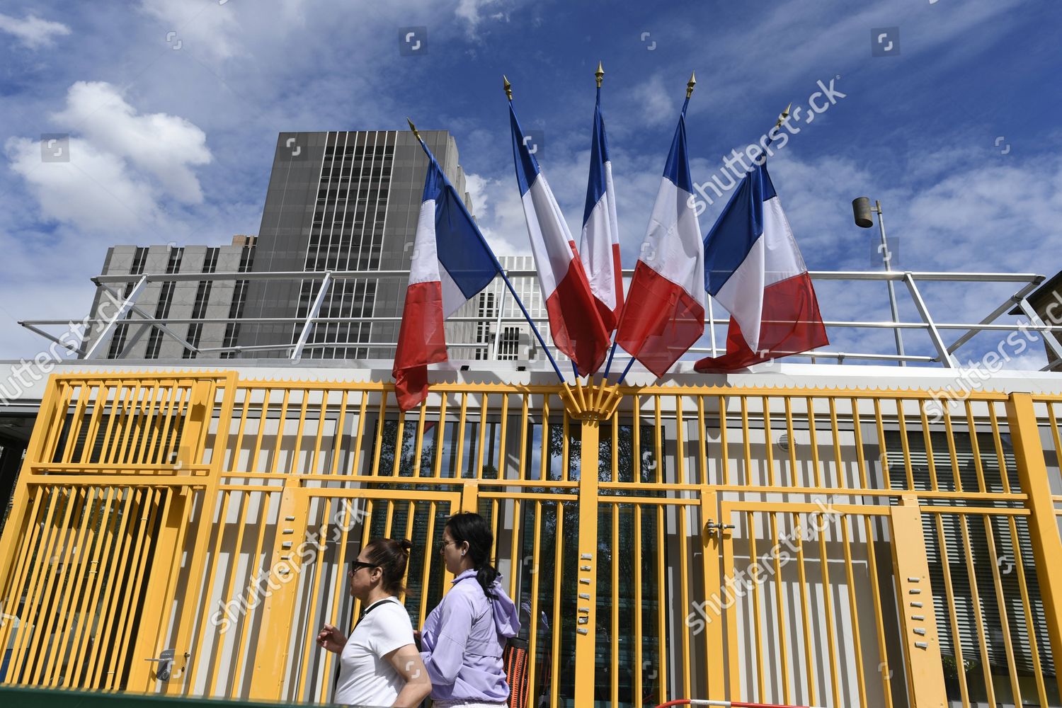 Entrance Bichat Hospital North Paris France Editorial Stock Photo ...