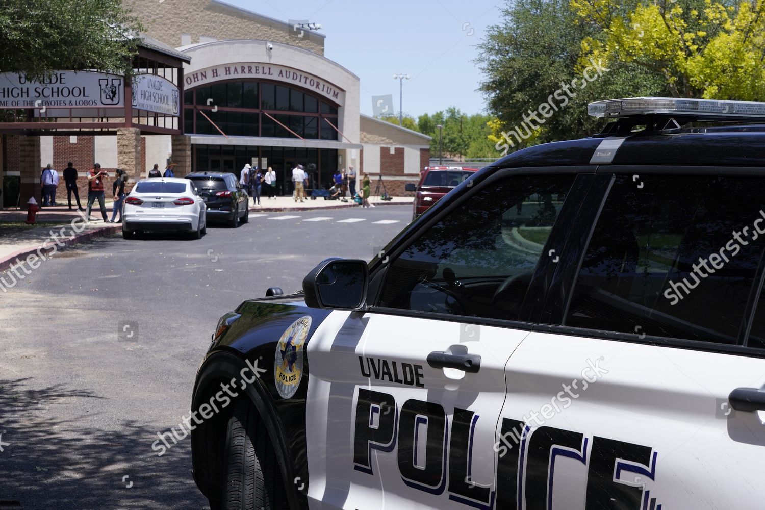 Uvalde Police Car Seen Next Uvalde Editorial Stock Photo - Stock Image ...