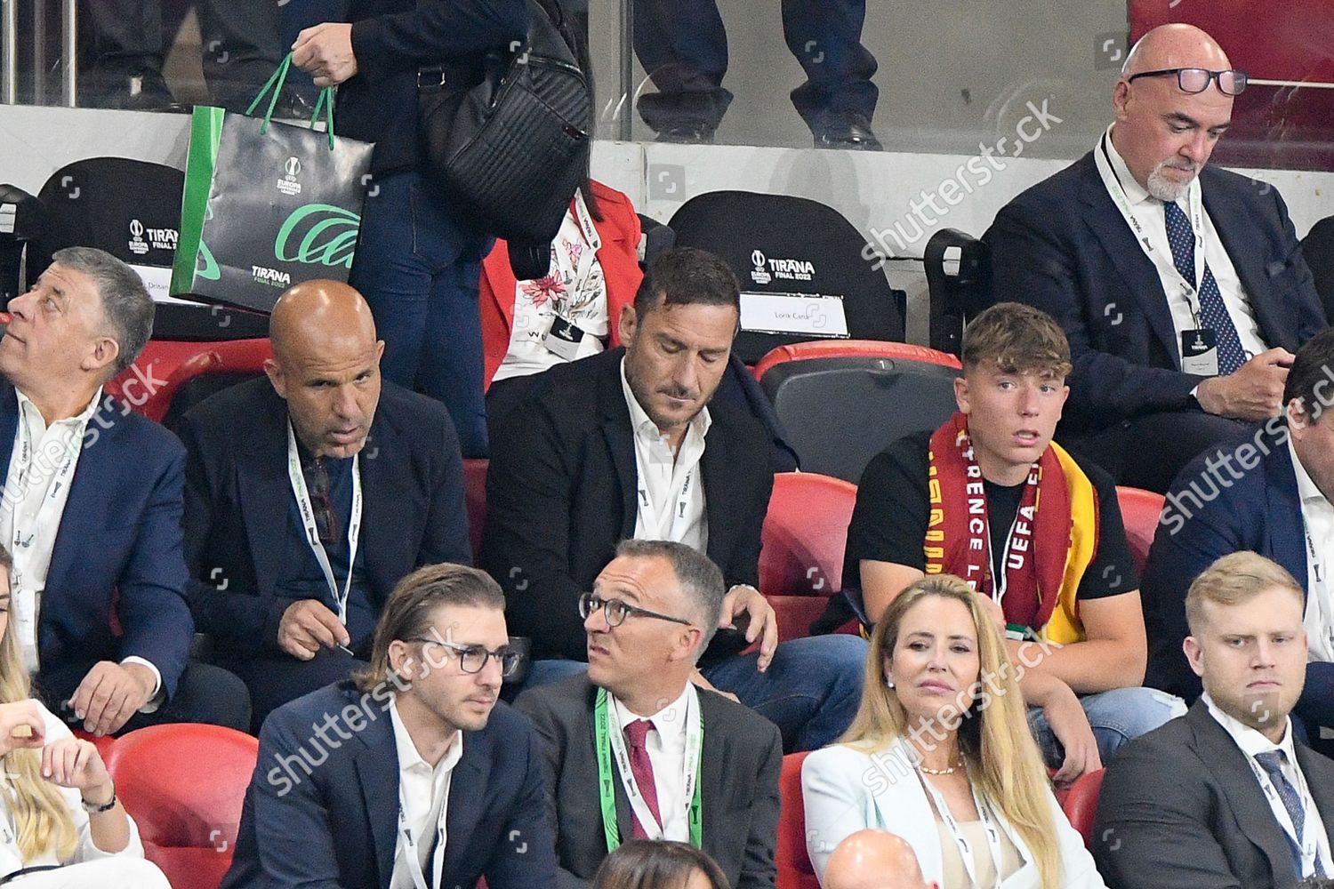 Francesco Totti Ex Roma Player Stands Editorial Stock Photo - Stock ...
