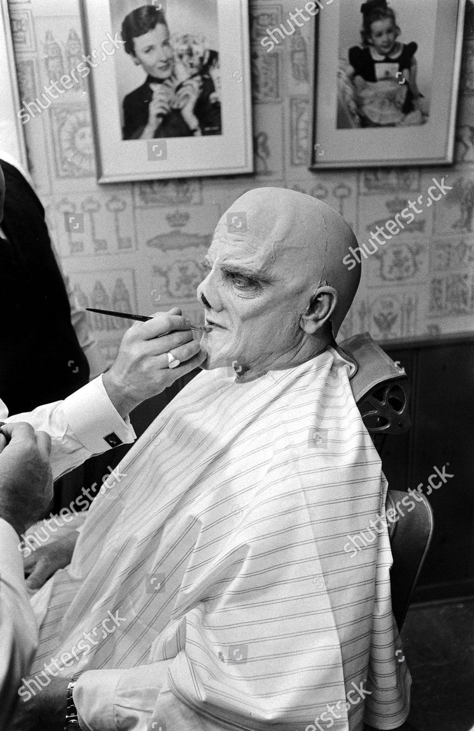 Man Painting Actors Face Movie Hunchback Editorial Stock Photo - Stock ...