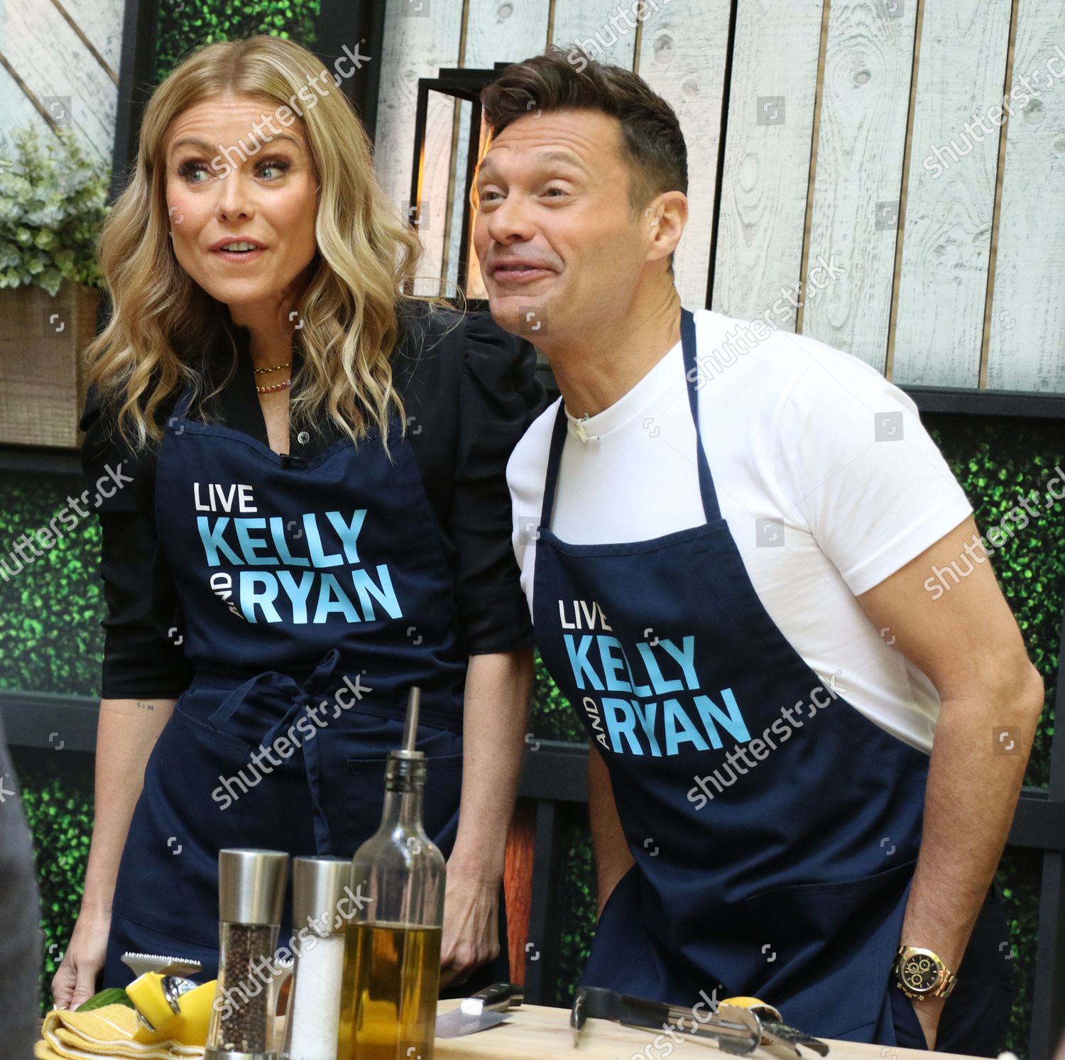 Kelly Ripa Ryan Seacrest Live Kelly Editorial Stock Photo - Stock Image ...
