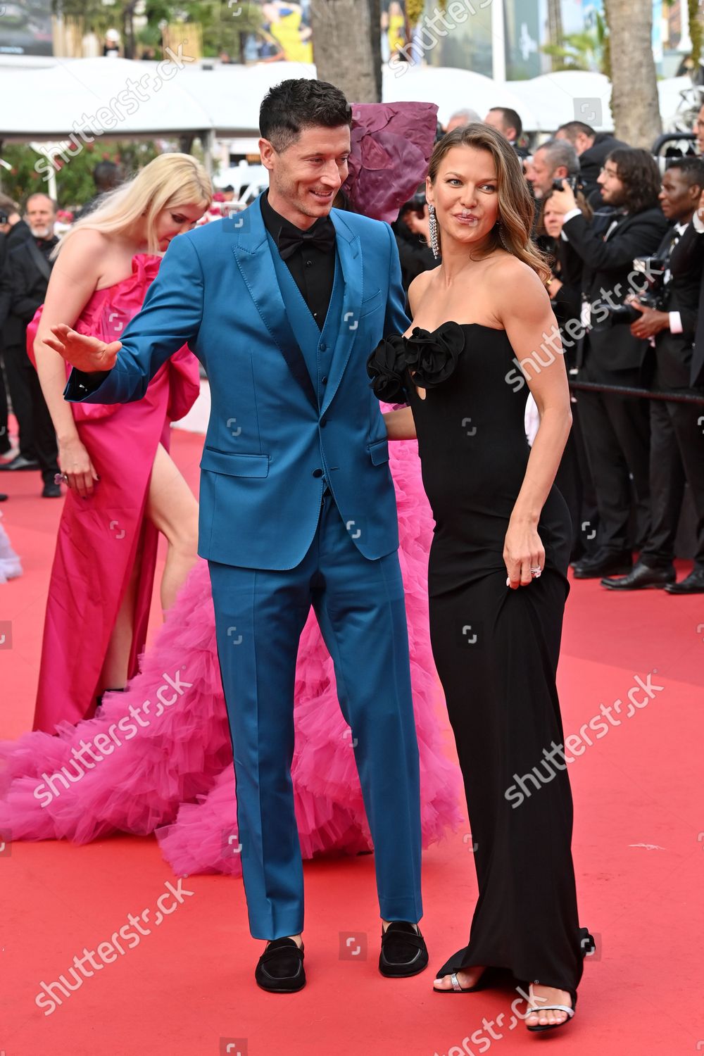 Robert Lewandowski Anna Lewandowska Editorial Stock Photo - Stock Image ...