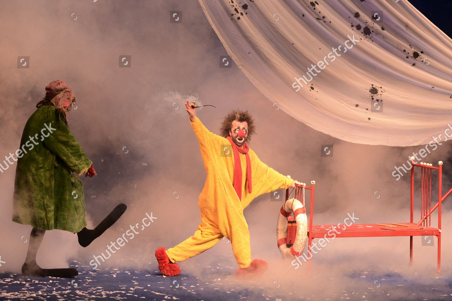 Actors Perform On Stage Circus Theater Editorial Stock Photo - Stock ...