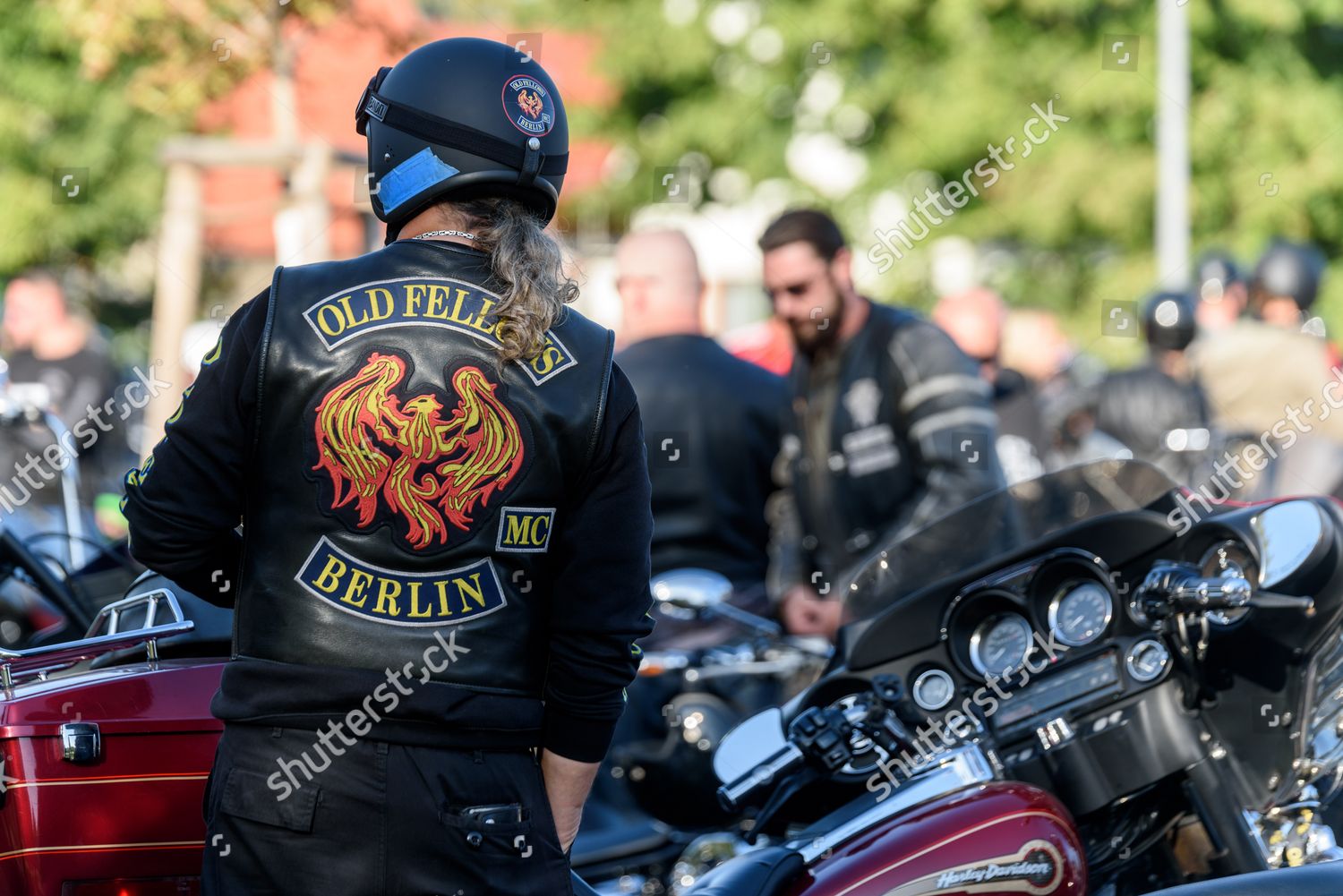 Bikers Various Motorcycle Clubs Including Members Editorial Stock Photo ...