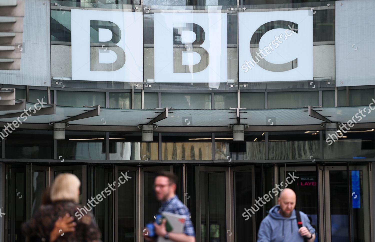 Bbc Headquarters London Britain 26 May Editorial Stock Photo - Stock ...