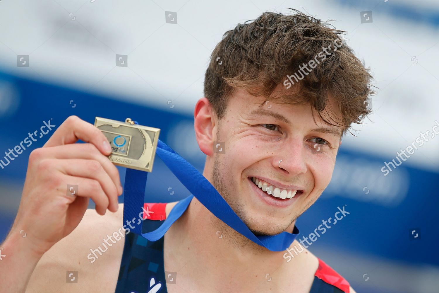 Callum Russell Great Britain Poses Bronze Editorial Stock Photo - Stock ...