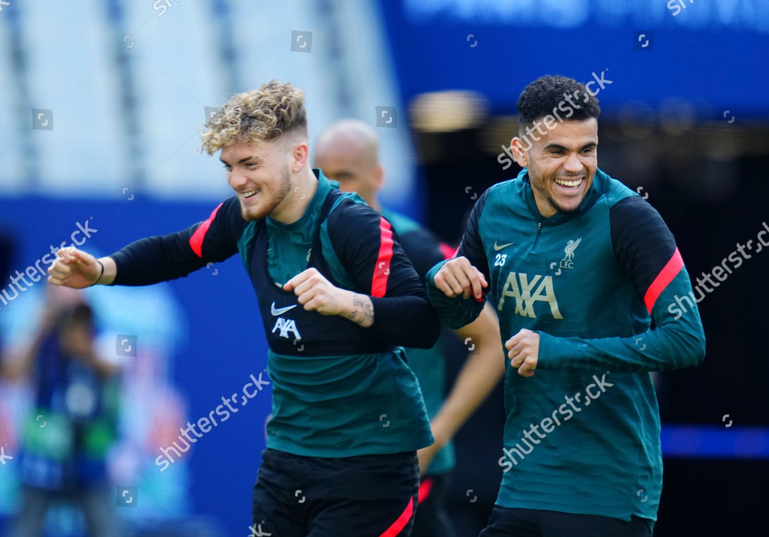 Harvey Elliott Luis Diaz Liverpool Editorial Stock Photo - Stock Image ...