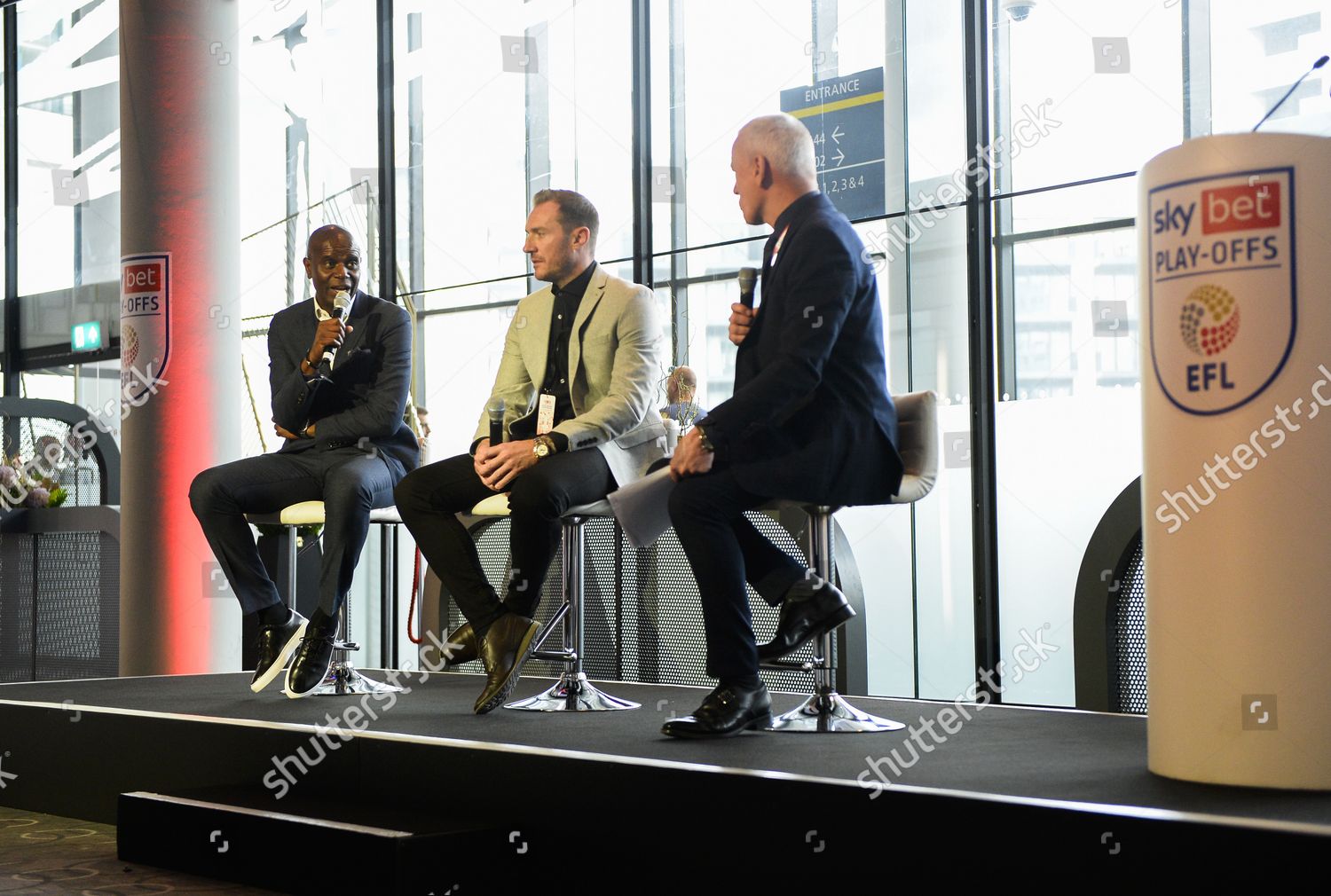 Bobby Moore Suite Hospitality Question Answer Editorial Stock Photo ...