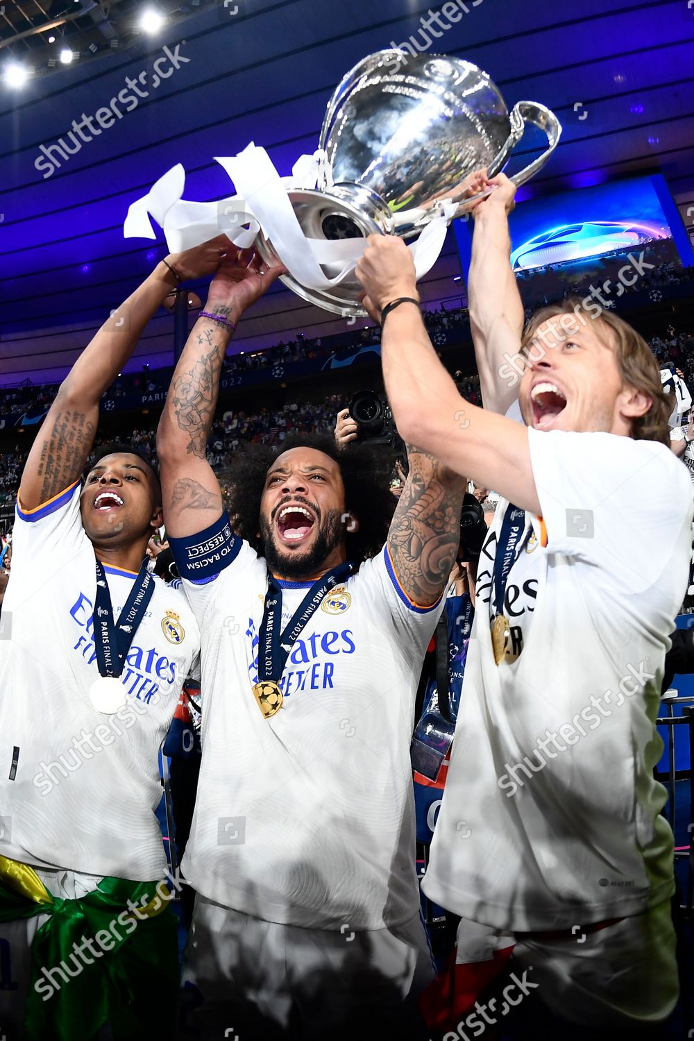 Rodrygo Marcelo Luka Modric Real Madrid Editorial Stock Photo - Stock ...