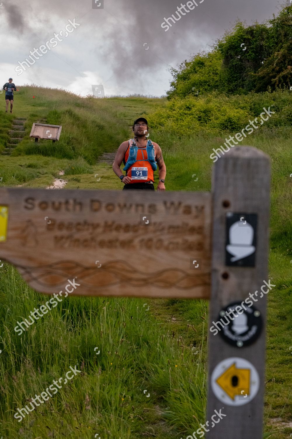 Runners Complete 100km Ultra Marathon Arundel Editorial Stock Photo ...