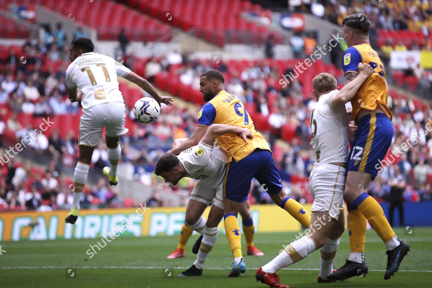 Jordan Bowery Mansfield Town Cannot Get Editorial Stock Photo - Stock ...