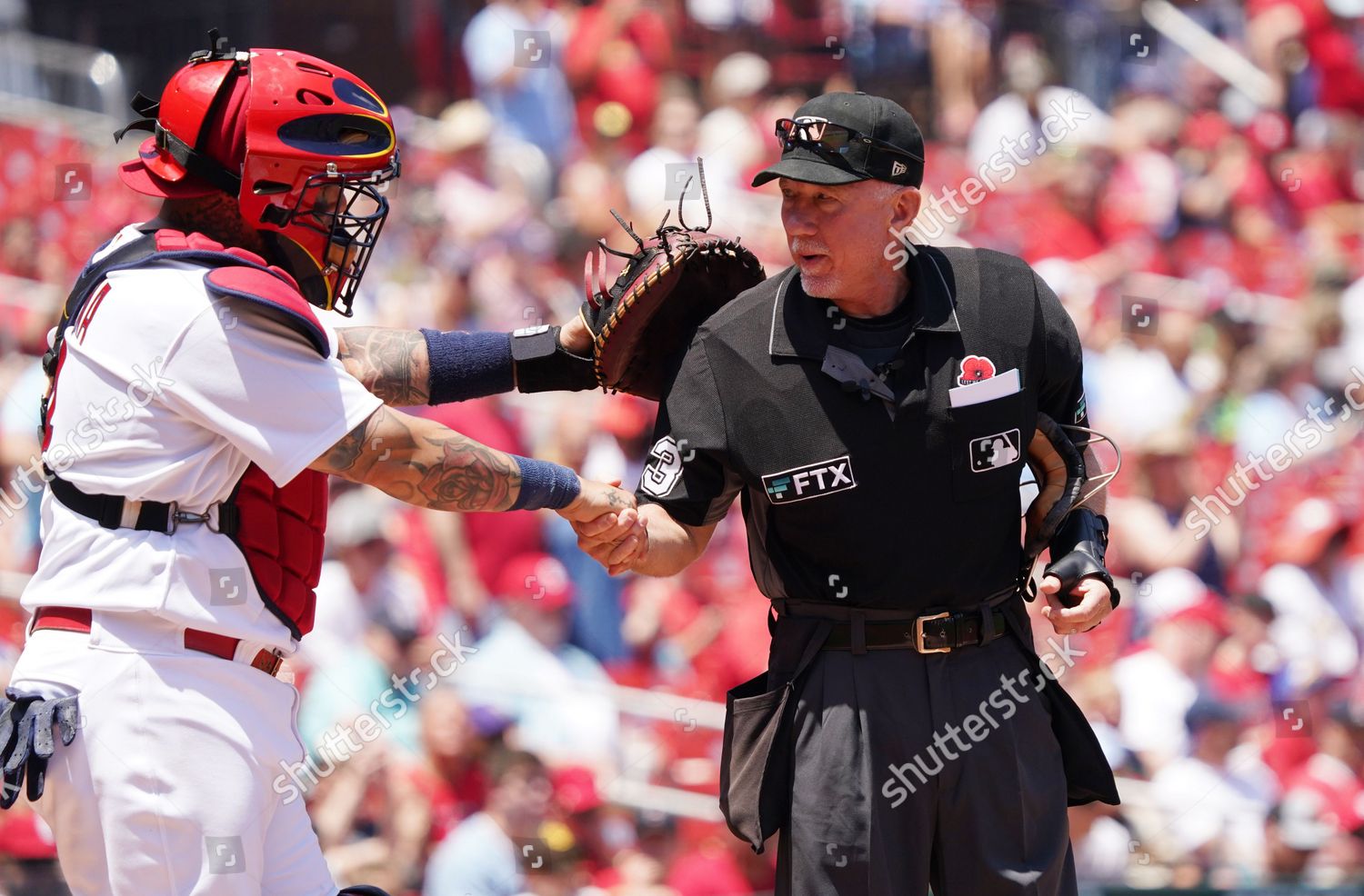 Major League Home Plate Umpire Lance Editorial Stock Photo - Stock ...