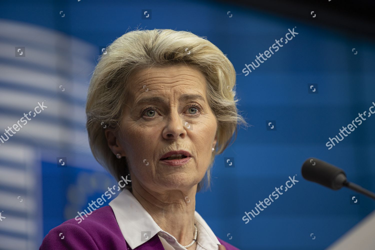 Ursula Von Der Leyen President European Editorial Stock Photo - Stock ...