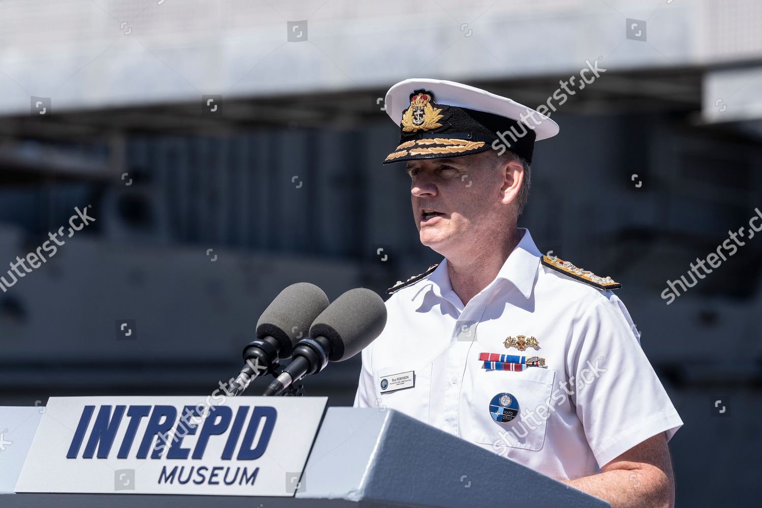 Vice Admiral Royal Navy Chief Staff Editorial Stock Photo - Stock Image ...