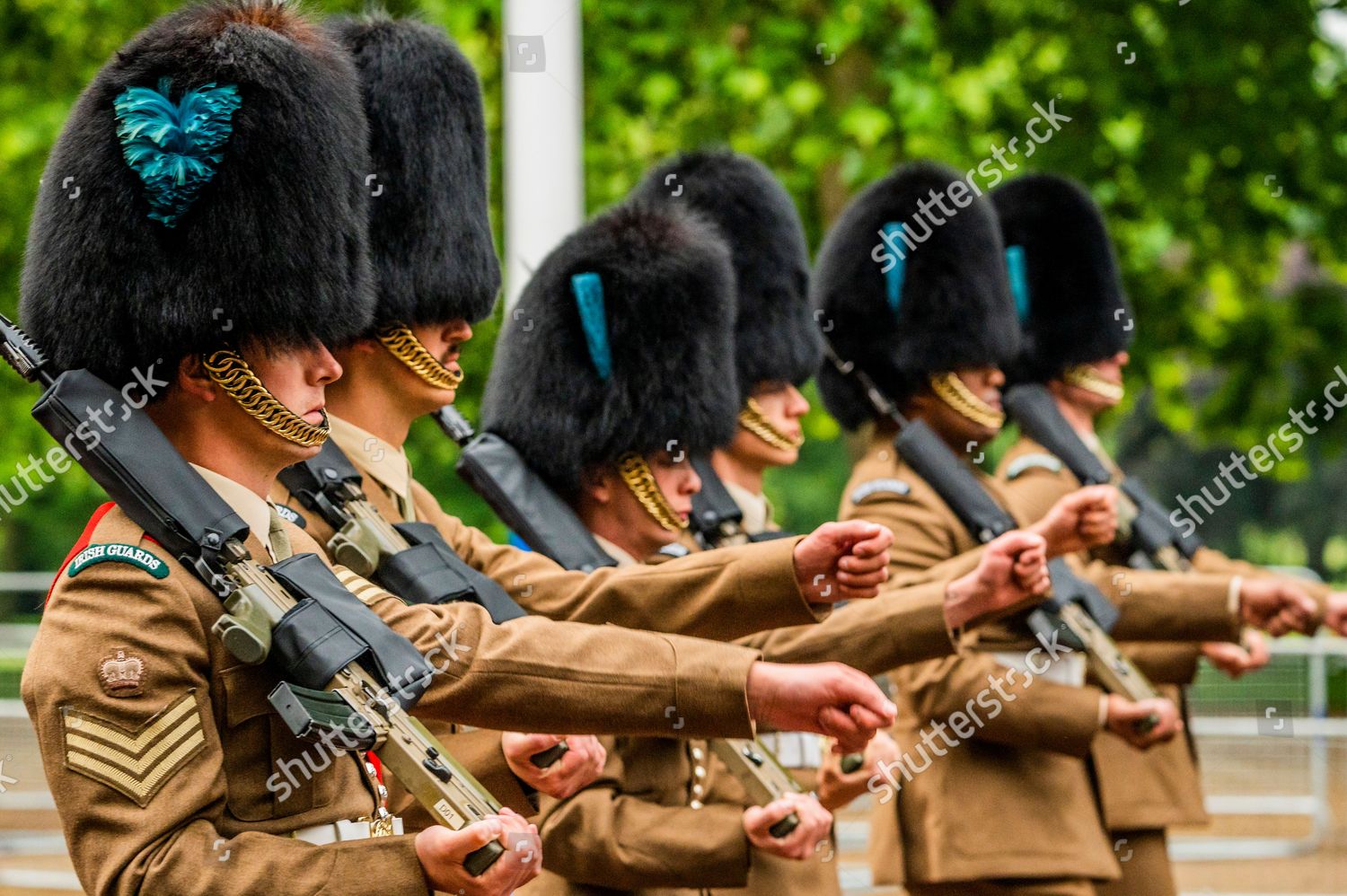 Footguards Some Service Some Full Dress Editorial Stock Photo - Stock ...