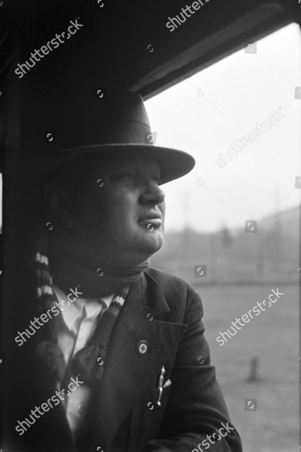 Nazi Party Member Swastika Badge On Editorial Stock Photo - Stock Image ...