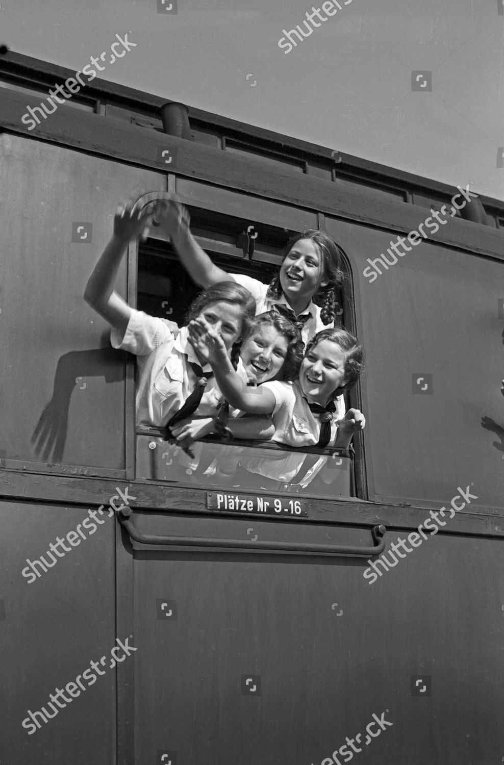 Bdm Girls Cheering Oout Window Their Editorial Stock Photo - Stock ...
