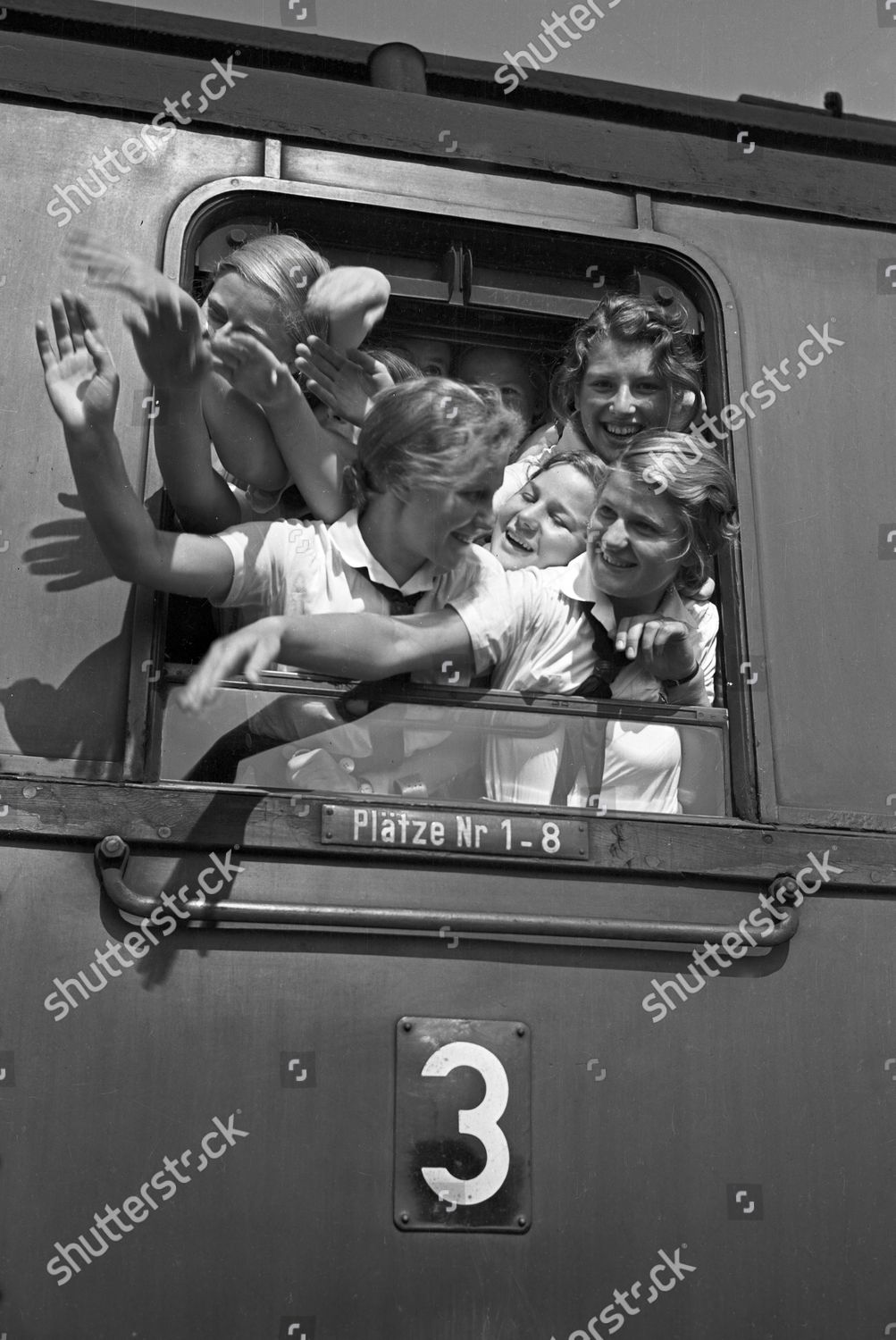 Bdm Girls Cheering Oout Window Their Editorial Stock Photo - Stock ...