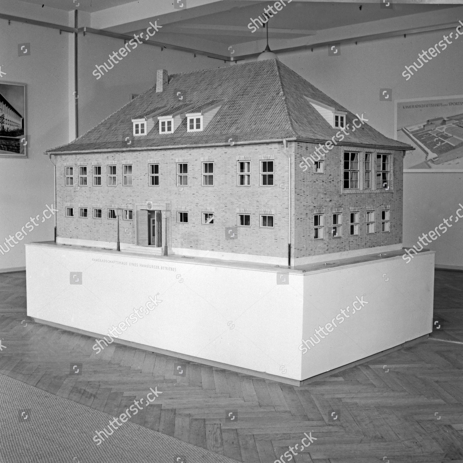 Exhibition Planned Architecture Nazi Germany 1930s Editorial Stock ...